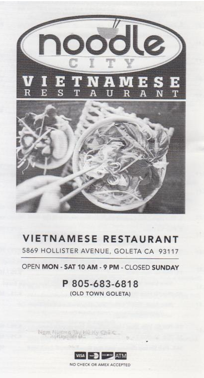 Noodle City - Old Town Goleta, CA